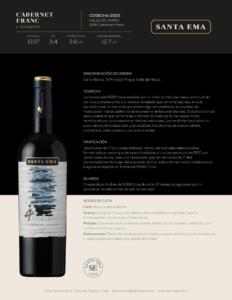4 Elemento Cabernet Franc 2022 ESP | Santa Ema