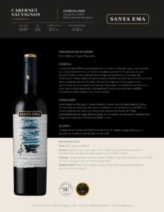 4 Elemento Cabernet Sauvignon 2022 ESP | Santa Ema